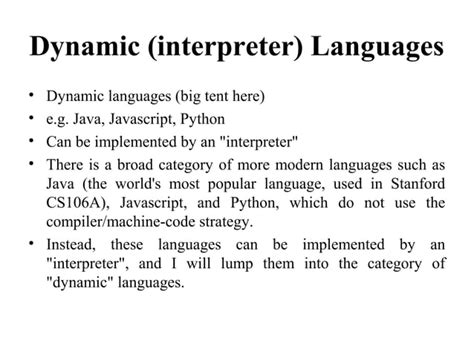Computer Languages Ppt Free Download