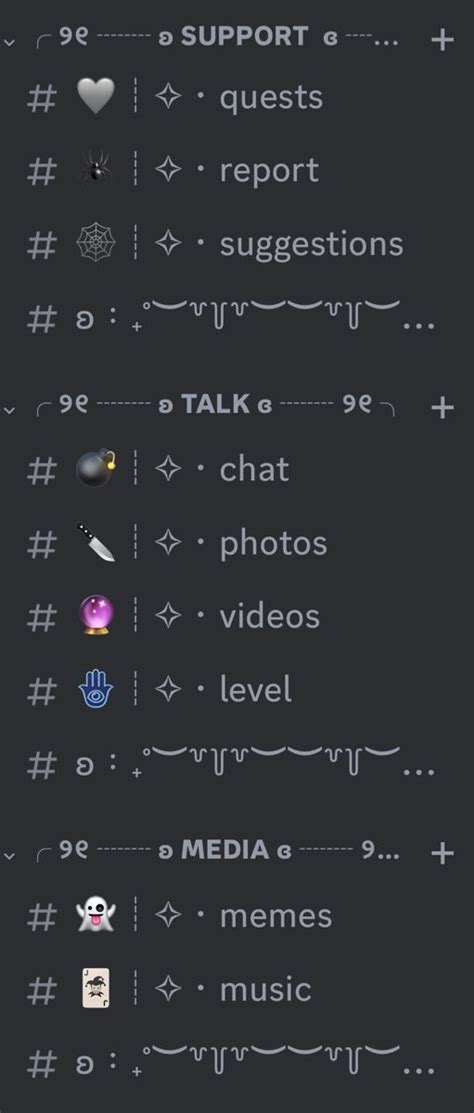 Spooky Pastel Halloween Discord Server Template For Twitch Streamer