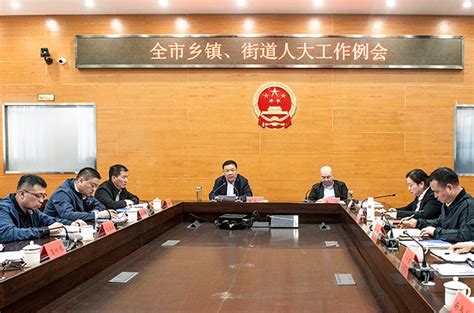 全市乡镇街道人大工作例会召开