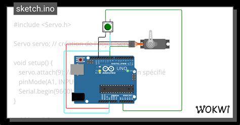 Sachin Servo Motor With Button Copy 2 Wokwi Esp32 Stm32 Arduino