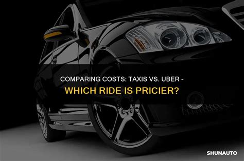 Comparing Costs Taxis Vs Uber Which Ride Is Pricier Shunauto