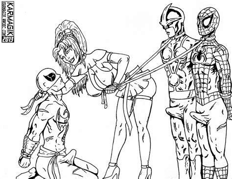 Marvel Heroes 1 By Karmagik Hentai Foundry