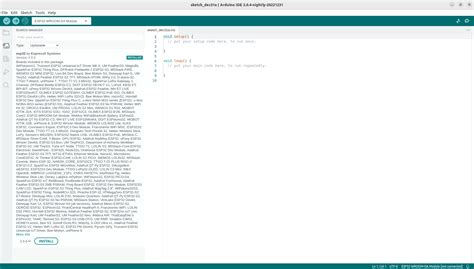 Board Manager Install Button Cut Off At Bottom Issue Arduino Arduino Ide GitHub