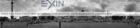 Valid Free Exin Cdcp Test Questions And Answers Exin Exin Cdcp