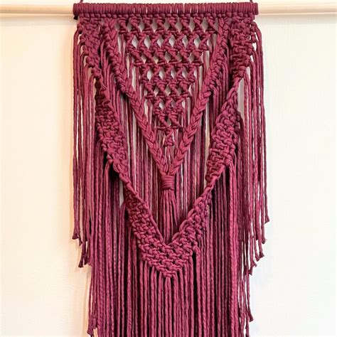 macrame wall hanging etsy