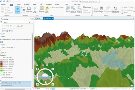 Gis Arcgispro 3dmodeling Tin Terrainanalysis Spatialdata Geospatial… Ameena Razi