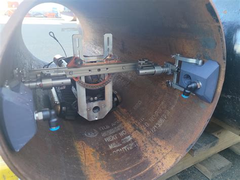 Custom Crawler System For Internal Pipe Ultrasonic Testing Nexxis Usa