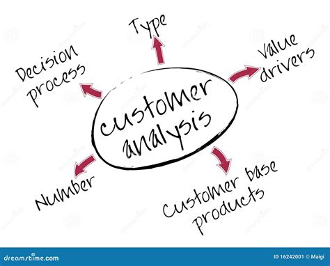 Customer Analysis Chart Stock Illustration Image Of Vector 16242001