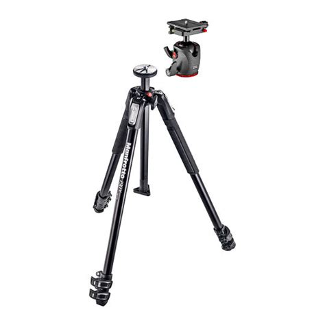 Manfrotto 055 Carbon Fiber 3 Section Tripod With Horizontal Column Wit Procam Photo And Video Gear