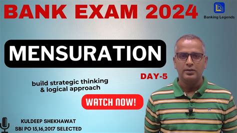 Mastering Mensuration For Bank Exams Day 5 Kuldeep Shekhawat Youtube