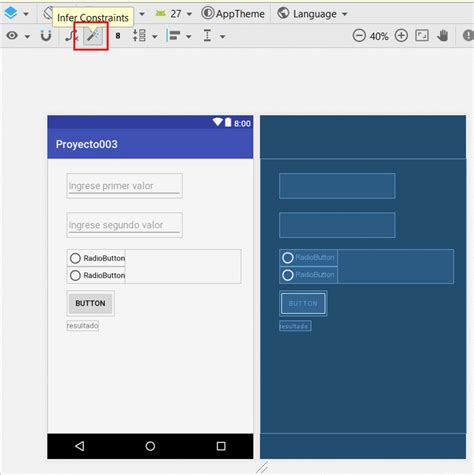 controles radiogroup y radiobutton