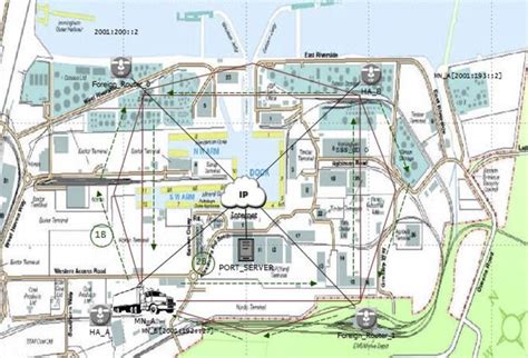 Layout Of The Simulated Dsrc Based Network Download Scientific Diagram