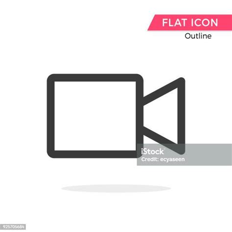 비디오 카메라 벡터 개체 그림 이미지 그래픽 문자 모양 개요 아이콘 가정용 캠코더에 대한 스톡 벡터 아트 및 기타 이미지 가정용 캠코더 영화 음소거 버튼 Istock
