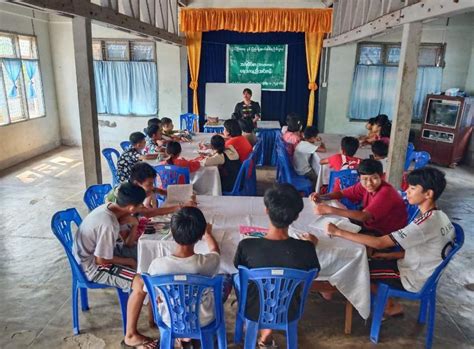 ကျိုက်ထိုမြို့နယ်၌ နွေရာသီ အင်္ဂလိပ်စာ Grammar ရေးသားနည်း သင်တန်း ဖွင့်လှစ် Myanmarnationalpost