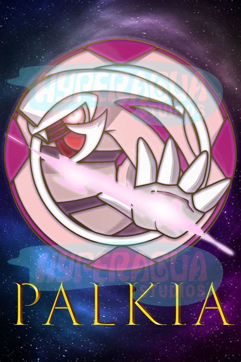 Commissioned Palkia Poster By Hyperagua On Deviantart
