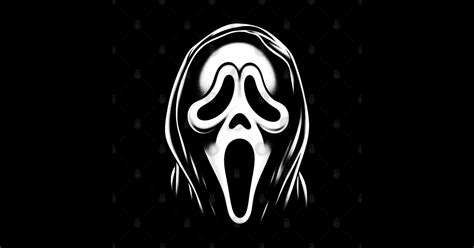 Ghostface Scream Classic Movie Villain Ghostface Sticker Teepublic