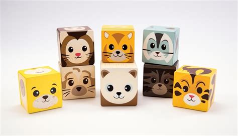 Develop A 3dprintable Puzzle Cube Featuring Different Cute Animals On