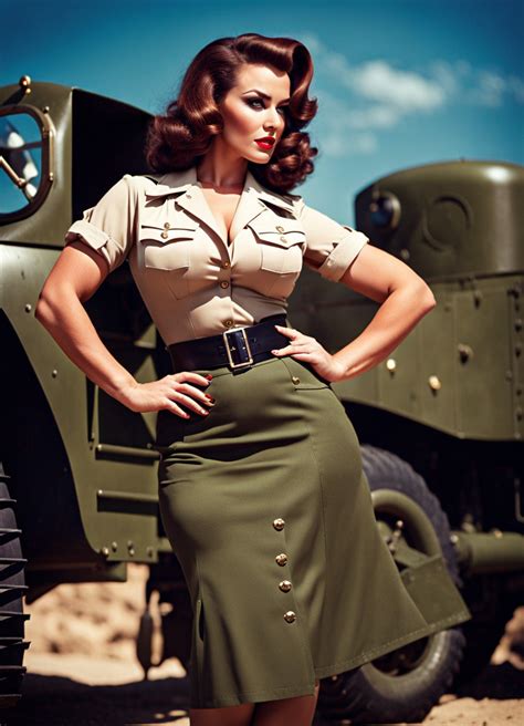 Military Pinup Girl By Jetset1960s On Deviantart