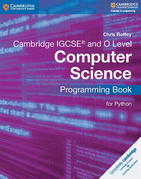 Cambridge Igcse® And O Level Computer Science Programming Book For