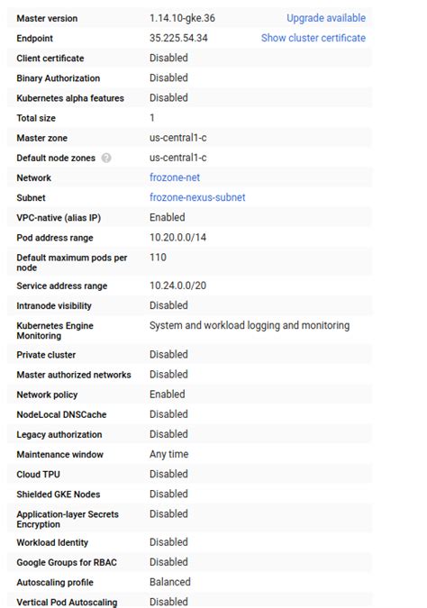 Kubernetes Vpc Native Clusters In Gke Cant Communicate In Gke 114