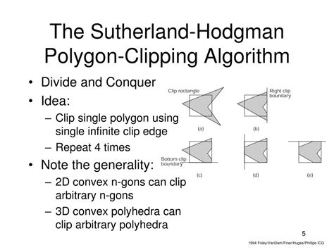 Ppt Cs 430536 Computer Graphics I Polygon Clipping And Filling Week