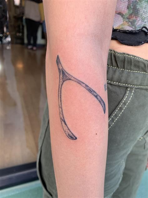 Wishbone Tattoo Designs