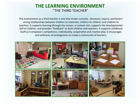 The Ecc Learning Environment The Classroom Another Teacher