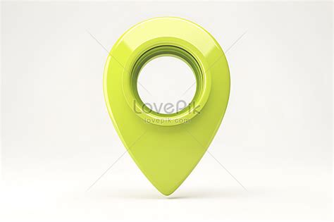 녹색 위치 아이콘 일러스트 무료 다운로드 Lovepik