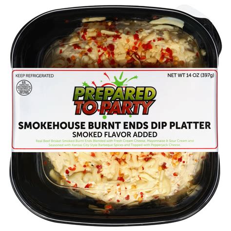 Prepared To Party Smokehouse Burnt Ends Dip Platter — Mrs Gerrys Kitchen The Best In Salads