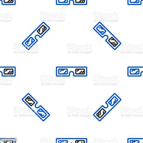 라인 3d 시네마 안경 아이콘 흰색 배경에 절연 원활한 패턴 다채로운 개요 개념 벡터 3에 대한 스톡 벡터 아트 및 기타 이미지 3 3차원 형태 눈 신체 부분