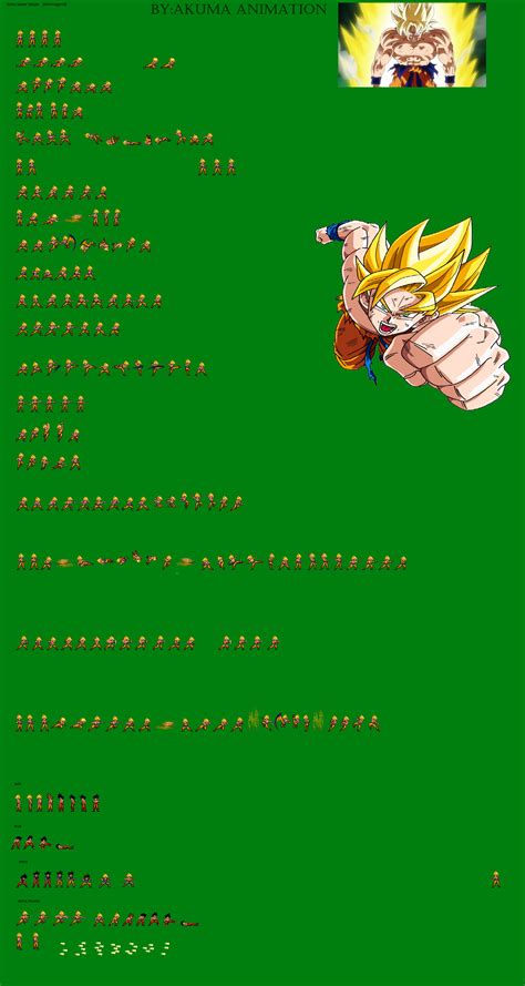 Goku Ssj Demaged Jus Sprite Sheet By Akuma Animation098 On Deviantart Goku Ssj Demaged Jus Sprite Sheet By Akuma Animation098 On Deviantart