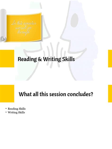 02 Reading And Writing Skills Pdf Résumé Speed Reading