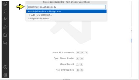 Using Visual Studio Code And SSH UChicago CS Student Resource Guide