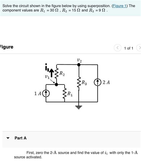 Solved Solve The Circuit Shown In The Figure Below By Using Chegg