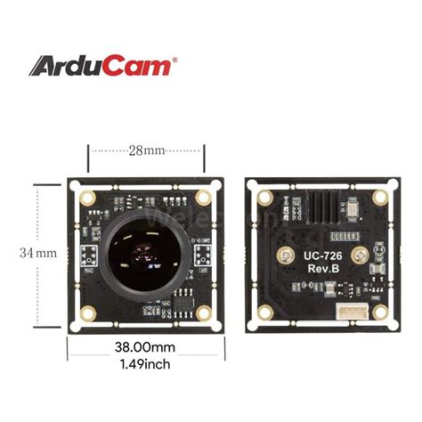 Arducam B MP Wide Angle USB Camera Welectron
