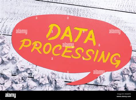 Writing Displaying Text Data Processing Business Showcase Collection