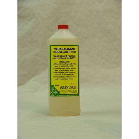 Iron Rust Neutralizer 1 Liter Easylab 0858