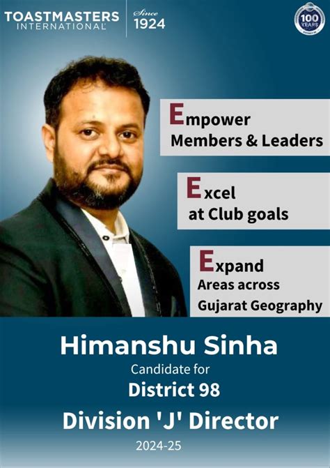 Himanshu Sinha On Linkedin Candidatefordivisiondirector Committedtoserve Leadwithempathy