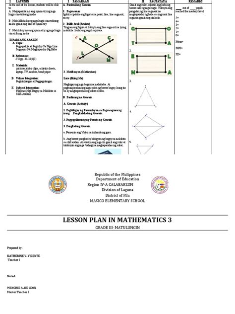 Congruent Line Segment Co1 Katherinevicente Pdf