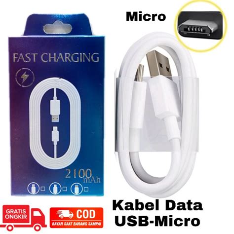 Jual Kabel Data Micro Fast Charging Kabel Lebih Tebal Shopee Indonesia