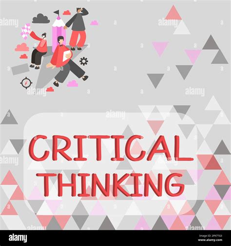 Writing Displaying Text Critical Thinking Internet Concept Sequence Of