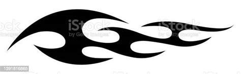 자동차 문신 부족 불꽃 오토바이 스티커 자동차 데칼 벡터 아트 실루엣 그래픽 데칼에 대한 스톡 벡터 아트 및 기타 이미지 데칼 차 가연성 Istock