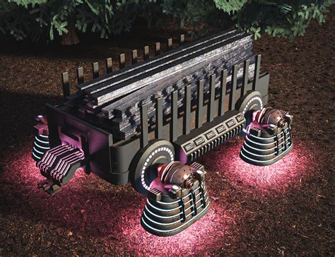 Sci Fi Hover Trailer Prop Set Daz 3d