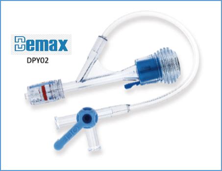 Demax Y Connector Push Click Brage Medical
