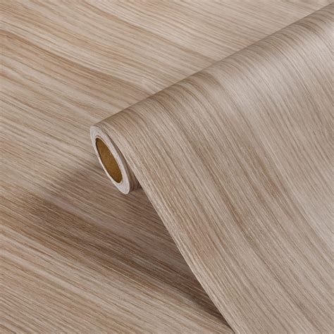 Amazon Boobest はがせる壁紙シール 防水 リメイクシート 木目シート 80cm×400cm 一巻 大きいサイズ 壁紙