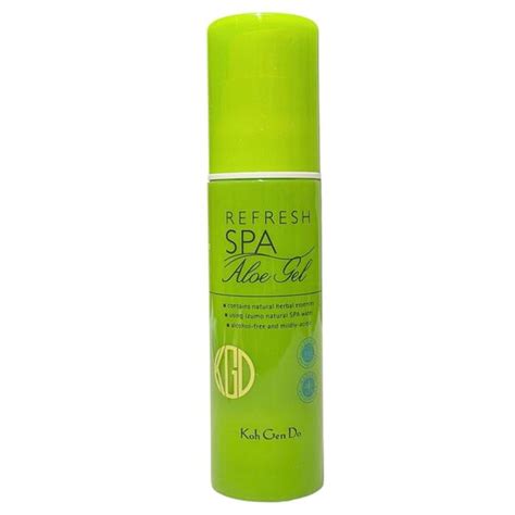 Koh Gen Do Skincare New Koh Gen Do Refresh Spa Aloe Gel Spa Water