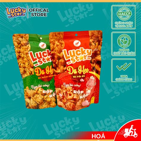 Mua Da Heo Mắm Hành Lucky Star Gói 25g đồ ăn Vặt Việt Nam Siêu Ngon