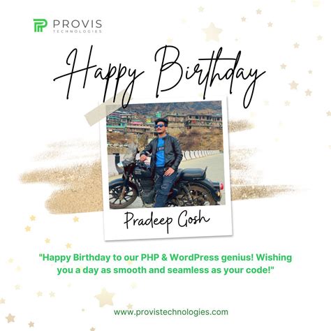 provis technologies private limited on linkedin employeebirthday