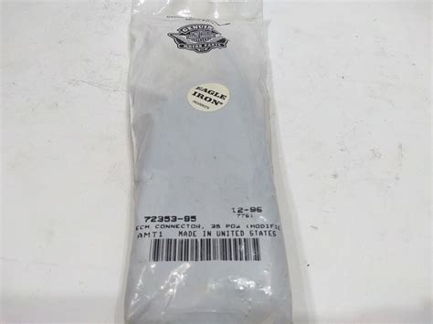 Nos Genuine Harley 1996 Touring 35 Way Ecm Connector Assembly 72353 95