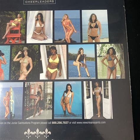 Official New Orleans Saints Cheerleaders Saintsations 2003 Swimsuit